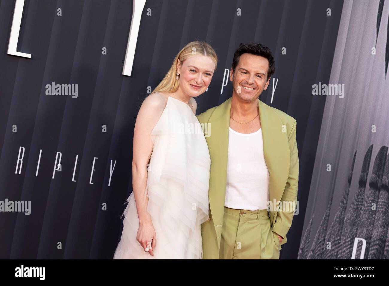 Los Angeles, USA. 03rd Apr, 2024. Dakota Fanning and Andrew Scott ...