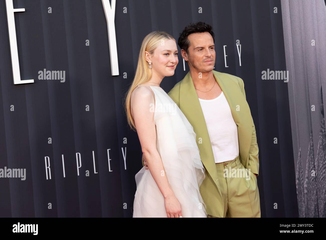 Los Angeles, USA. 03rd Apr, 2024. Dakota Fanning and Andrew Scott ...