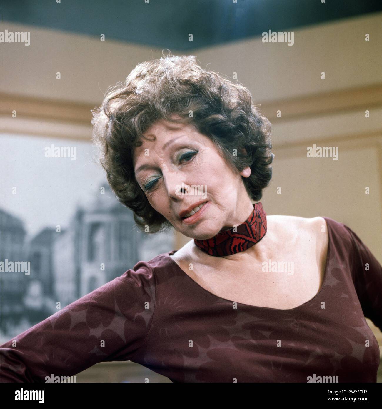 Rosita Serrano, chilenische Sängerin und Schauspielerin, Deutschland um ...