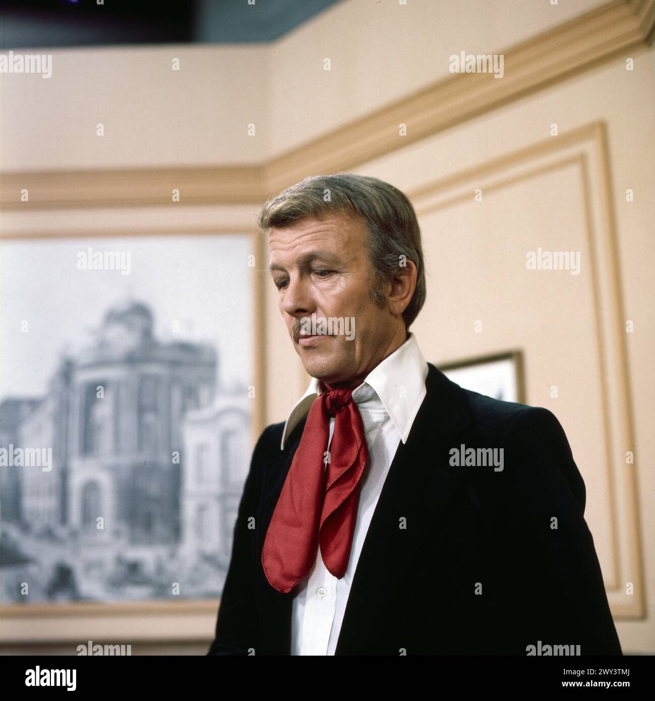 Rudolf Lenz, österreichischer Schauspieler, Österreich um 1975 Stock ...