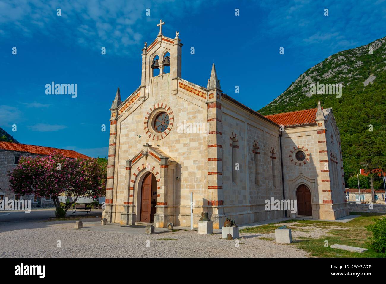 Franciscan church of Saint Vlah at Ston, Croatia Stock Photo - Alamy