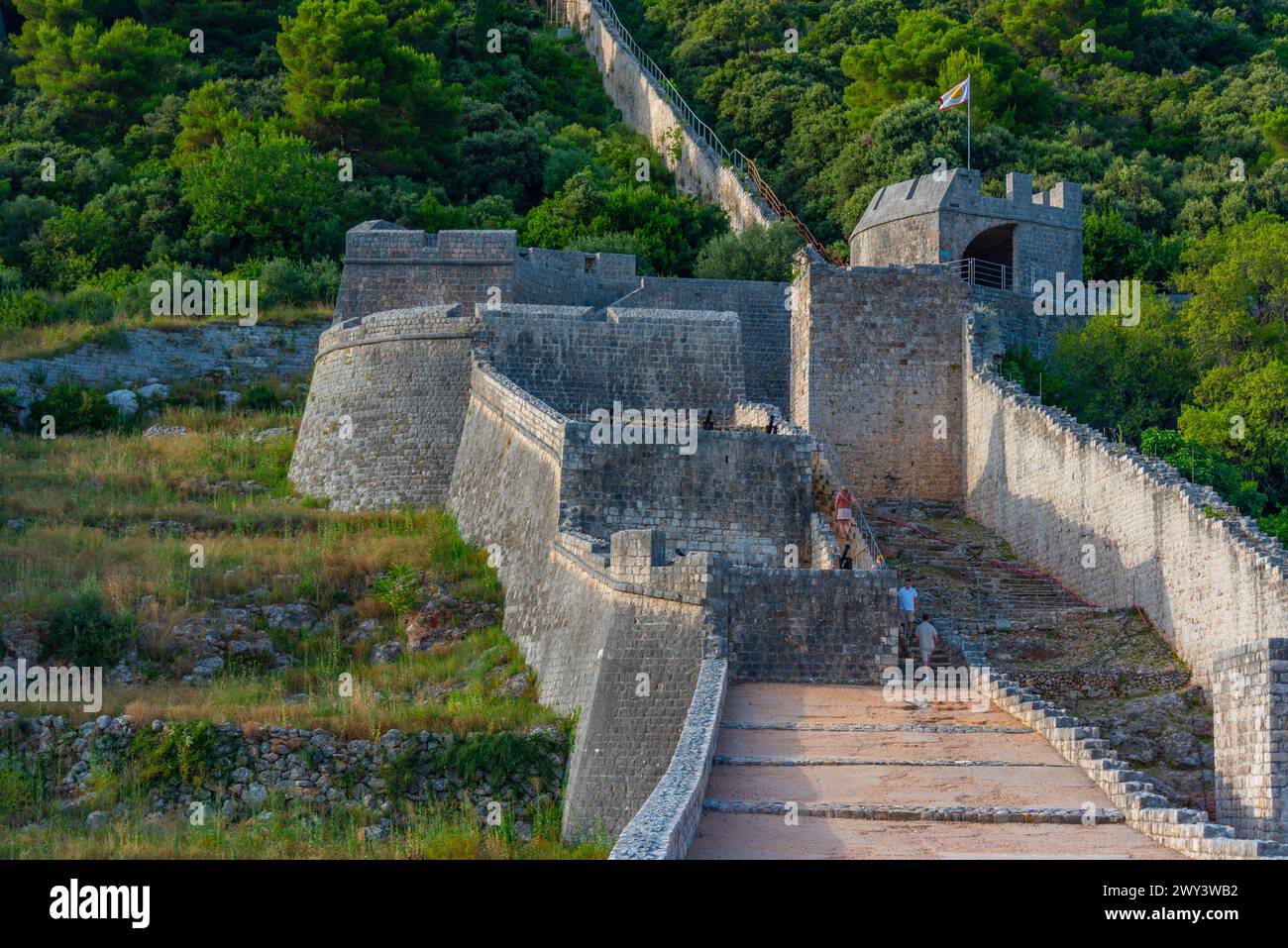 Ston city walls hi-res stock photography and images - Alamy