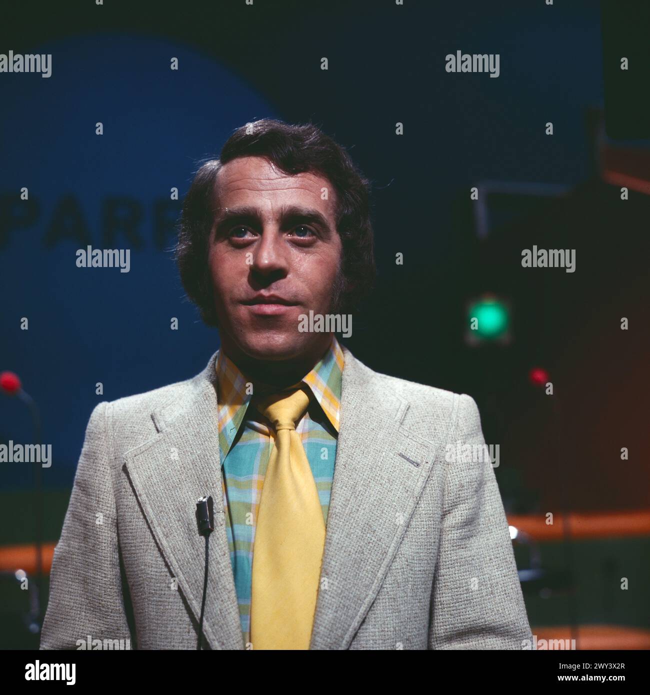 Sparring, ZDF Quiz Sendung Deutschland, circa 1974, Moderator: Helmuth ...