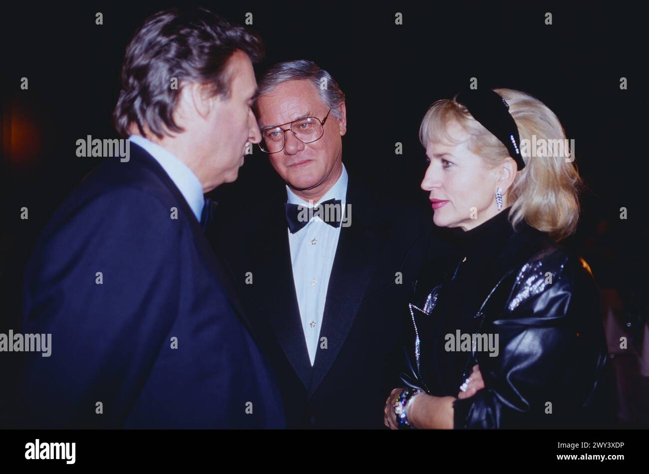 Peter Alexander Show, ZDF, 1991, Stargast: Schauspieler Larry Hagman ...