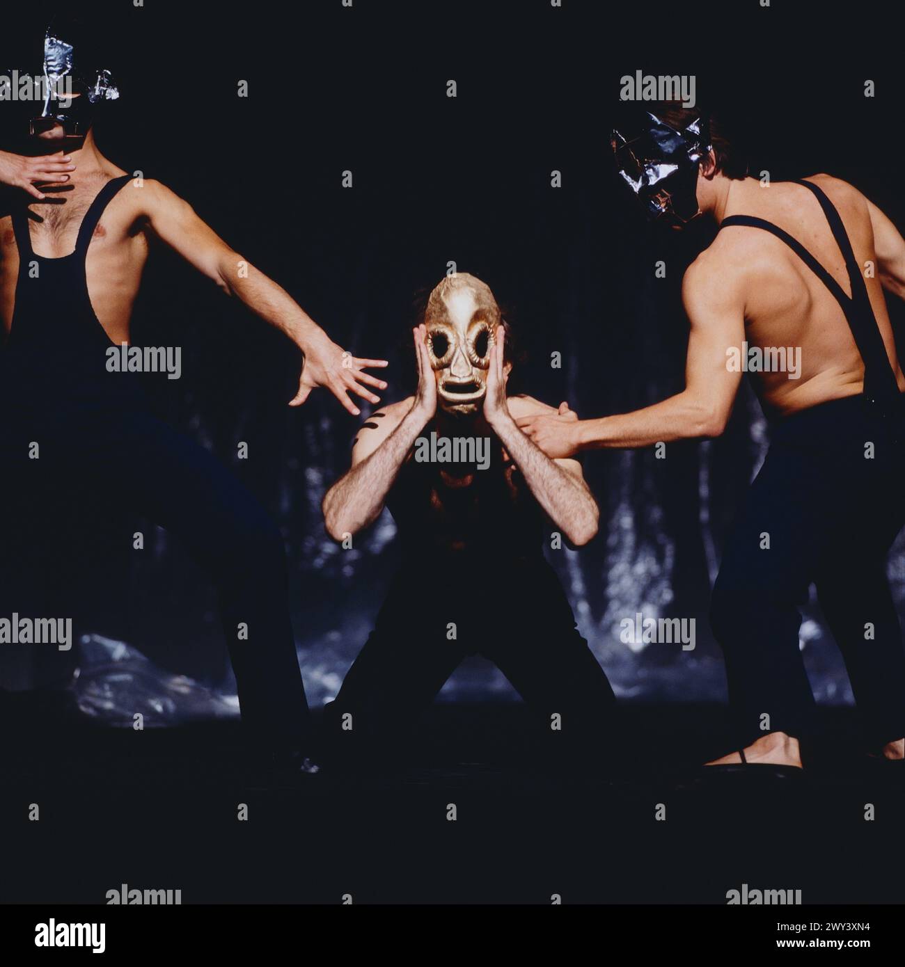 Workshop für experimentelle Tanzstücke, in Wien, circa 1986, Regie ...