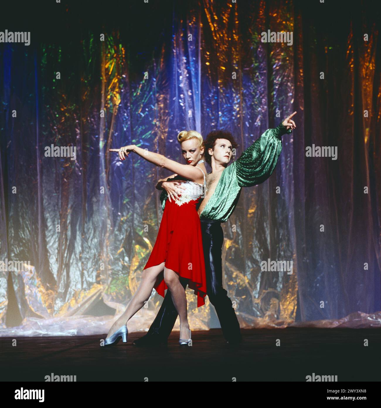 Workshop für experimentelle Tanzstücke, in Wien, circa 1986, Regie ...