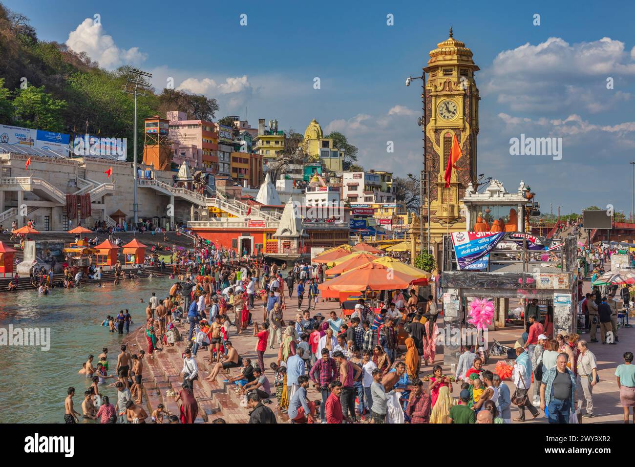 Har Ki Pauri, Haridwar, Uttarakhand, India Stock Photo - Alamy