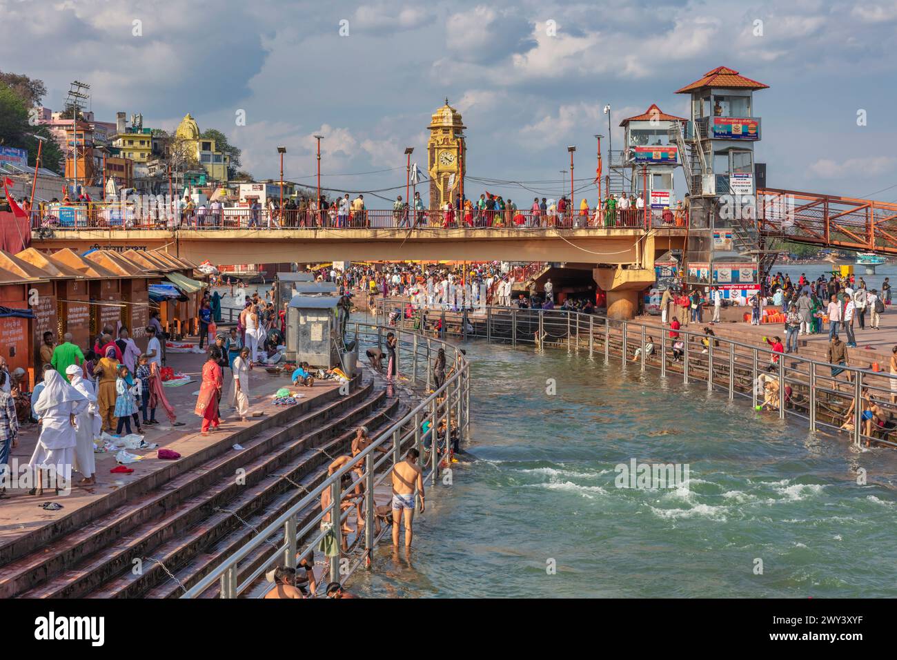 Har Ki Pauri, Haridwar, Uttarakhand, India Stock Photo - Alamy
