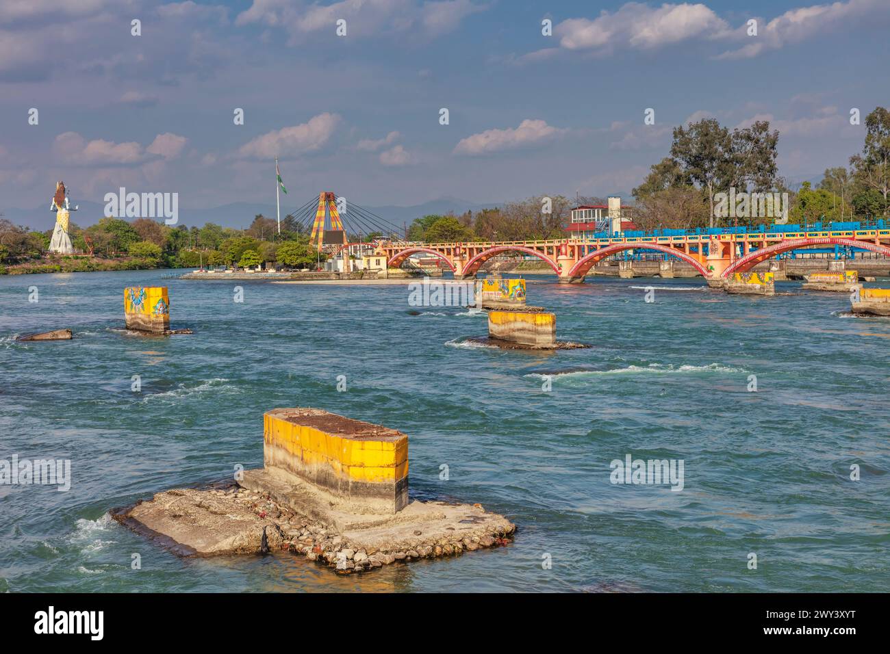 Ganges river, Haridwar, Uttarakhand, India Stock Photo - Alamy
