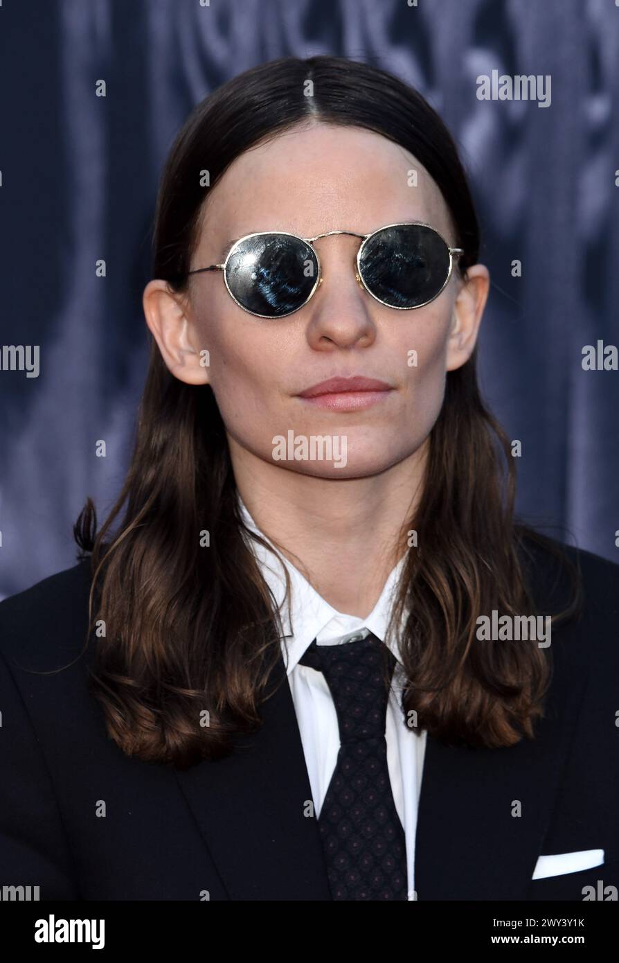 Hollywood, USA. 03rd Apr, 2024. Eliot Sumner arriving at Netflix's ...