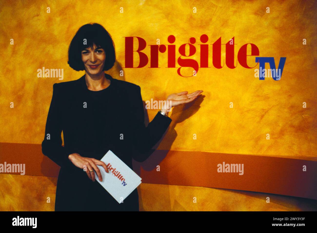 Sandra Maahn, Moderatorin des Magazins Brigitte TV in der ARD, Portrait ...