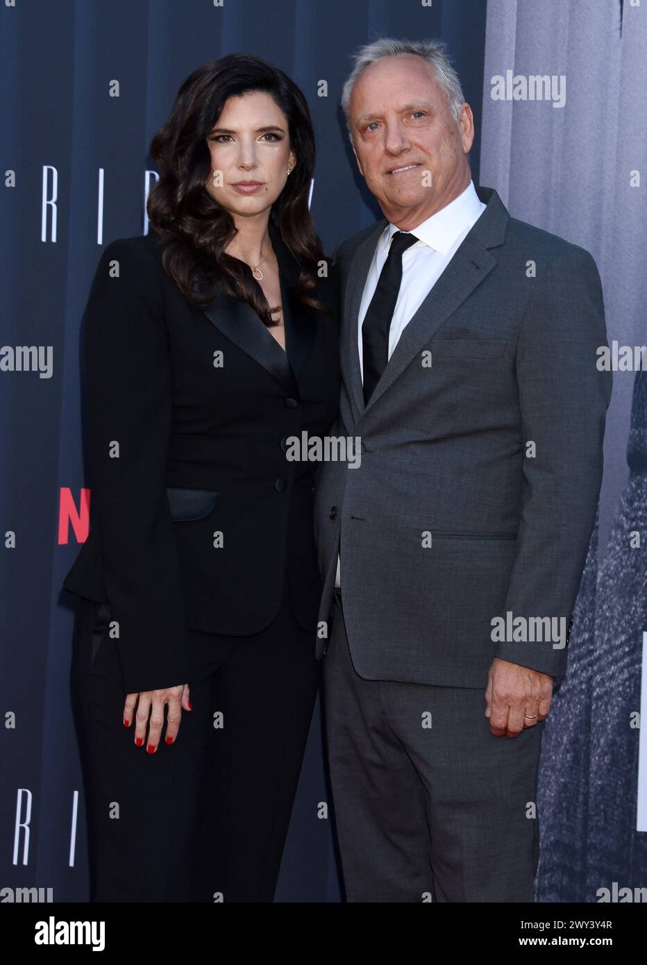 Hollywood, USA. 03rd Apr, 2024. Guja Quaranta and Clayton Townsend ...
