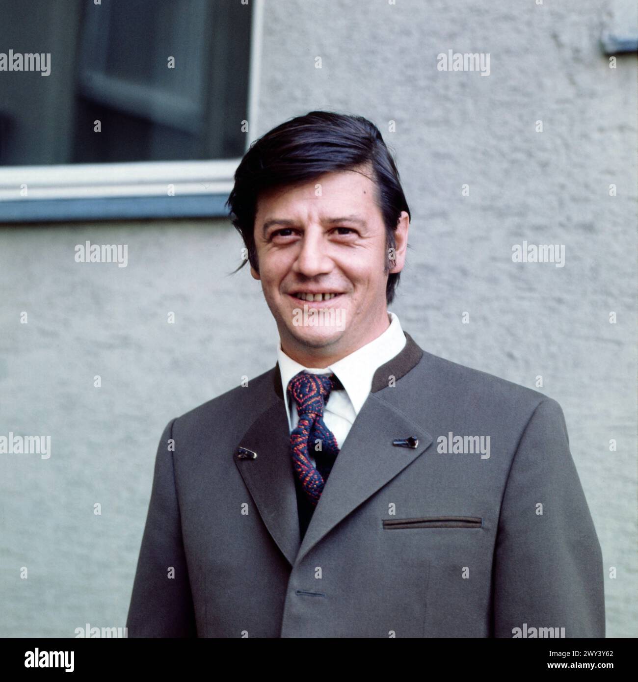 Hans Brenner, österreichischer Schauspieler, Portrait circa 1980 Stock ...