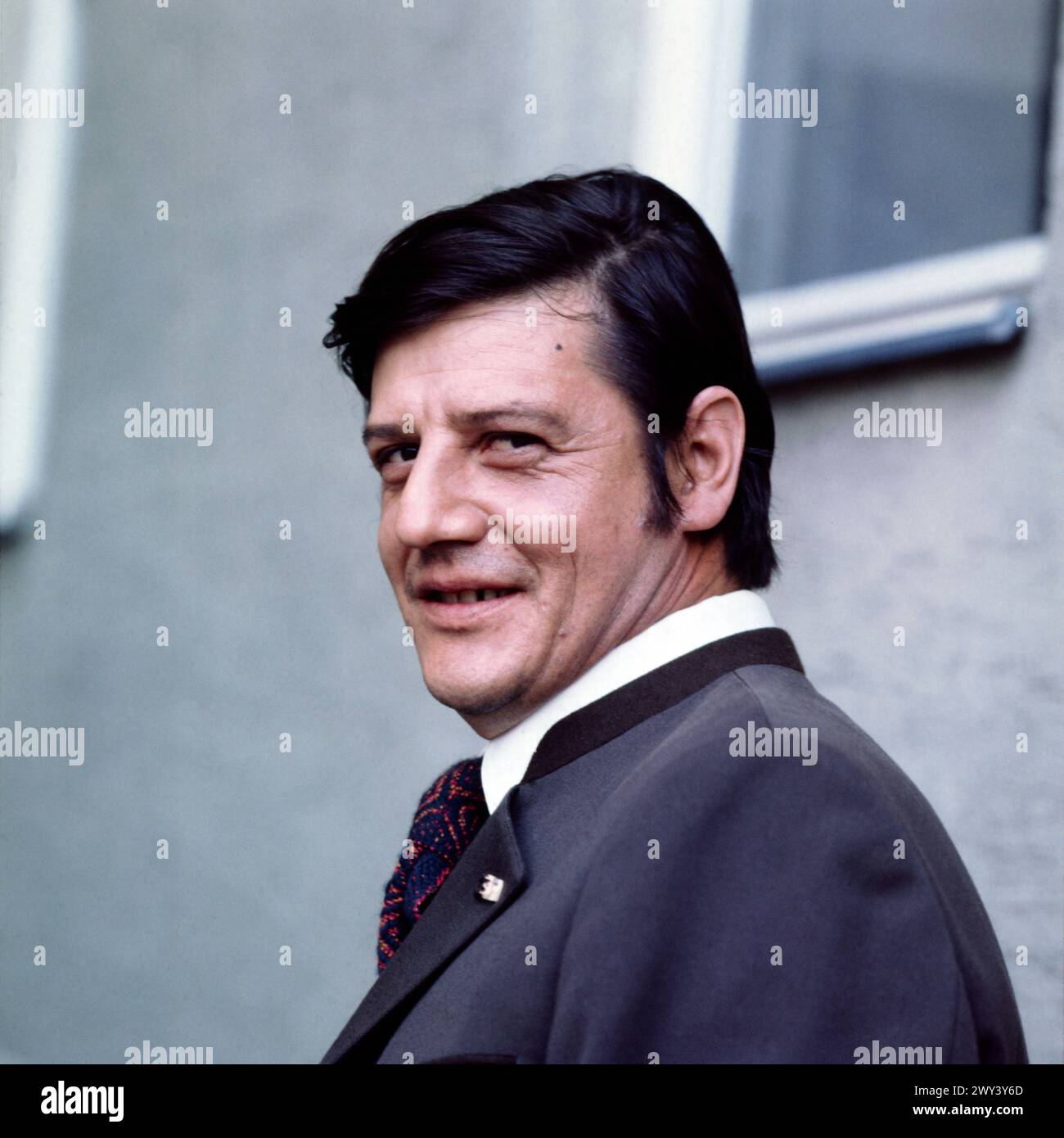 Hans Brenner, österreichischer Schauspieler, Portrait circa 1980 Stock ...
