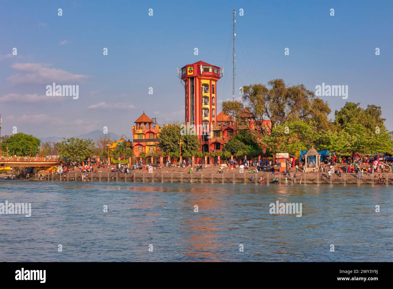 Ganges river, Haridwar, Uttarakhand, India Stock Photo - Alamy