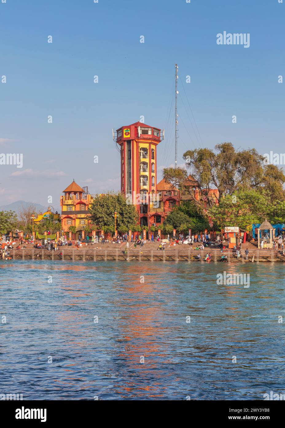Ganges river, Haridwar, Uttarakhand, India Stock Photo - Alamy