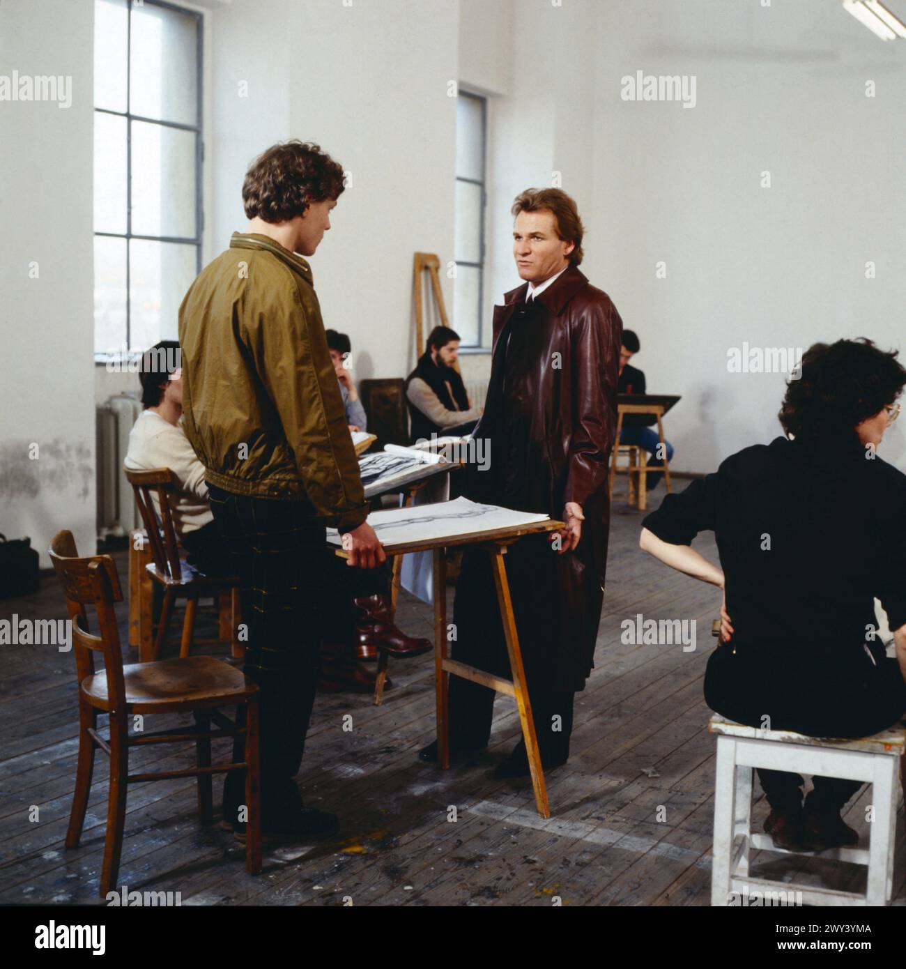 Derrick, ZDF Krimi-Serie, 1982, Regie: Alfred Vohrer, Folge: Das Alibi ...