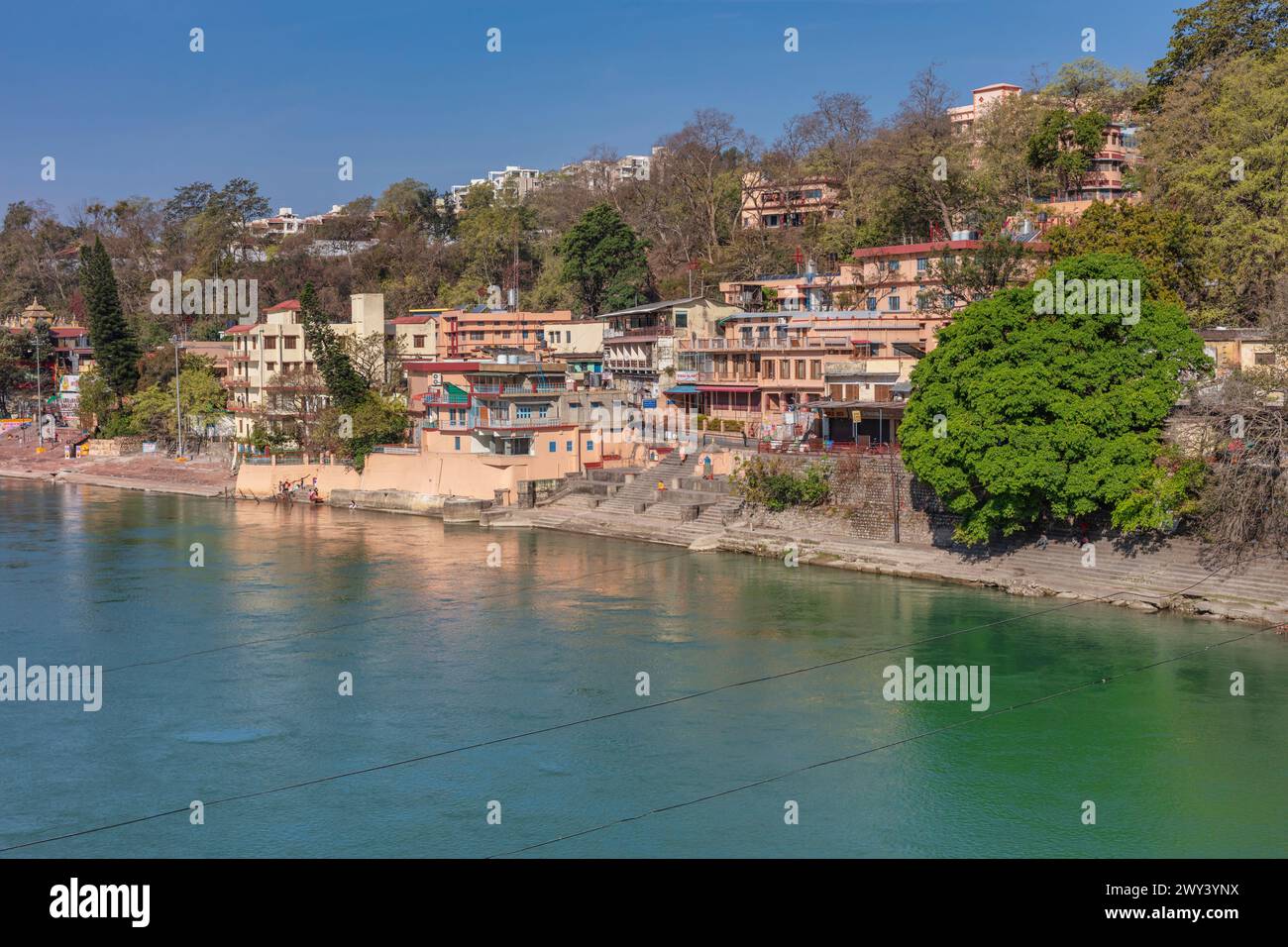 Ganges river, Rishikesh, Hrishikesh, Uttarakhand, India Stock Photo - Alamy