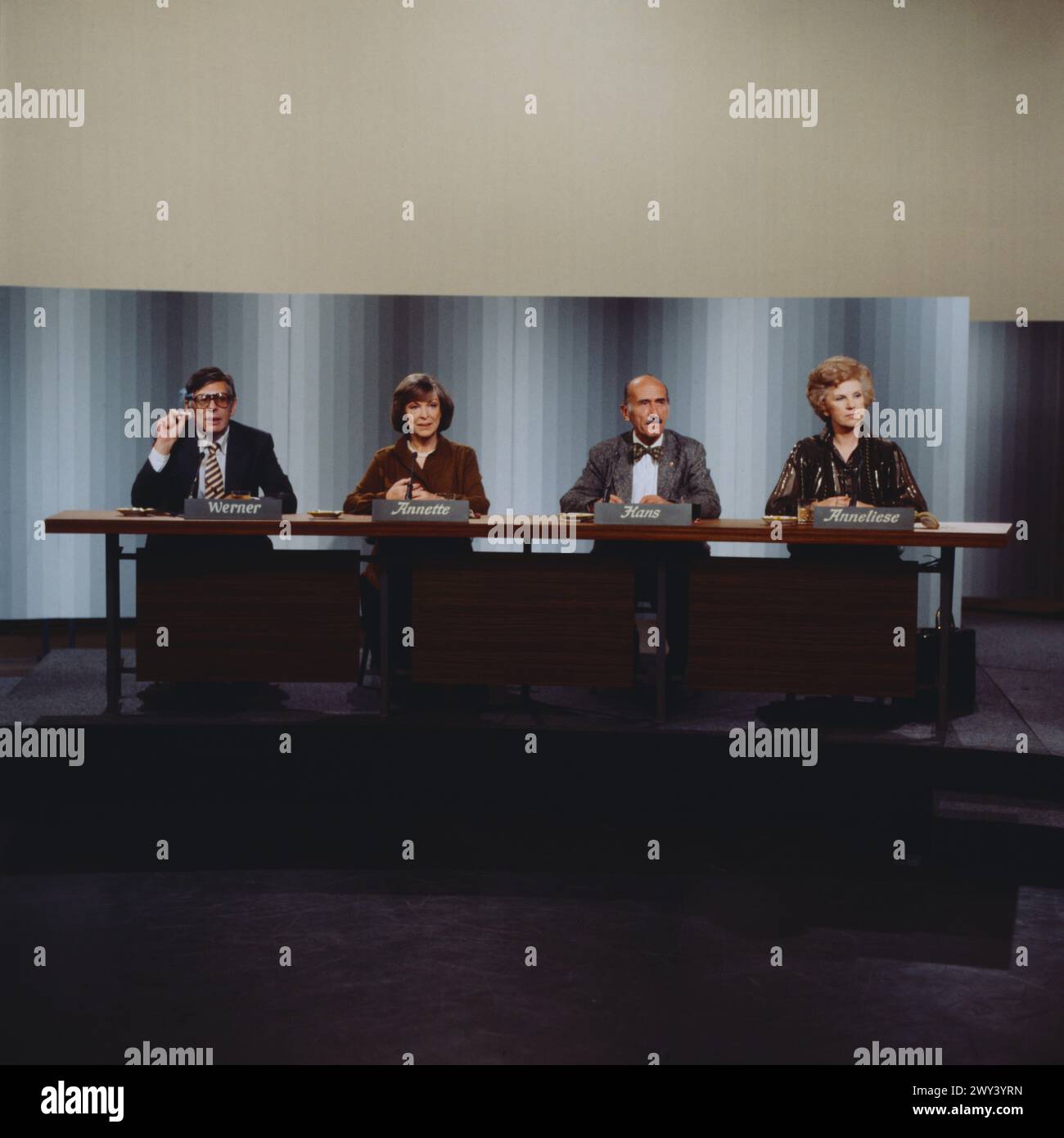 Was bin ich?, ARD Quizsendung, heiteres Berufe raten, 1978, Bild ...