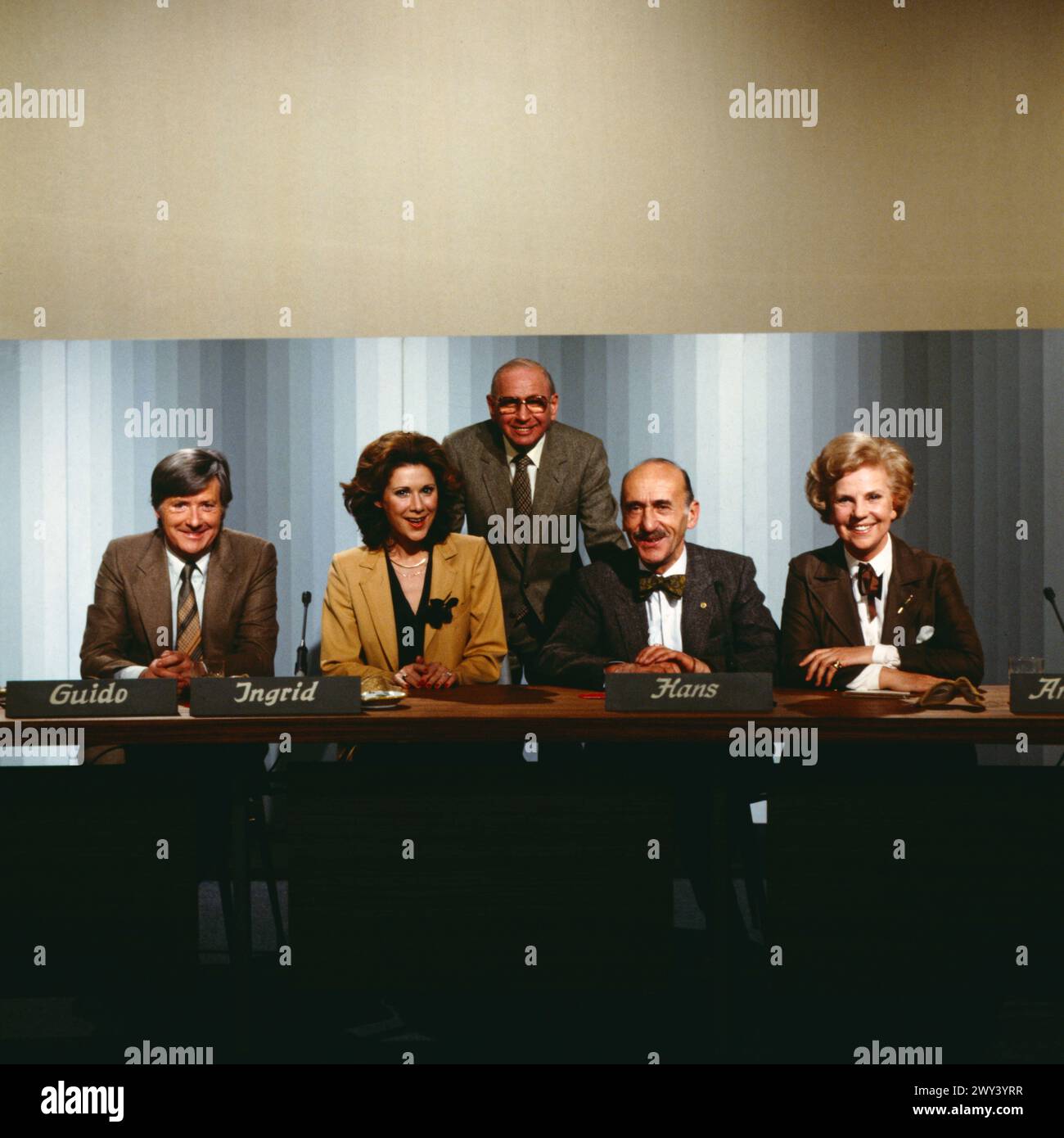 Was bin ich?, ARD Quizsendung, heiteres Berufe raten, 1980, Bild ...