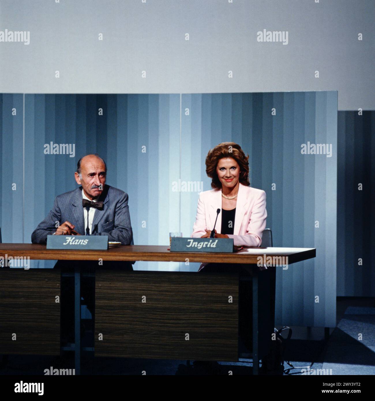 Was bin ich?, ARD Quizsendung, heiteres Berufe raten, 1981, Bild: Hans ...