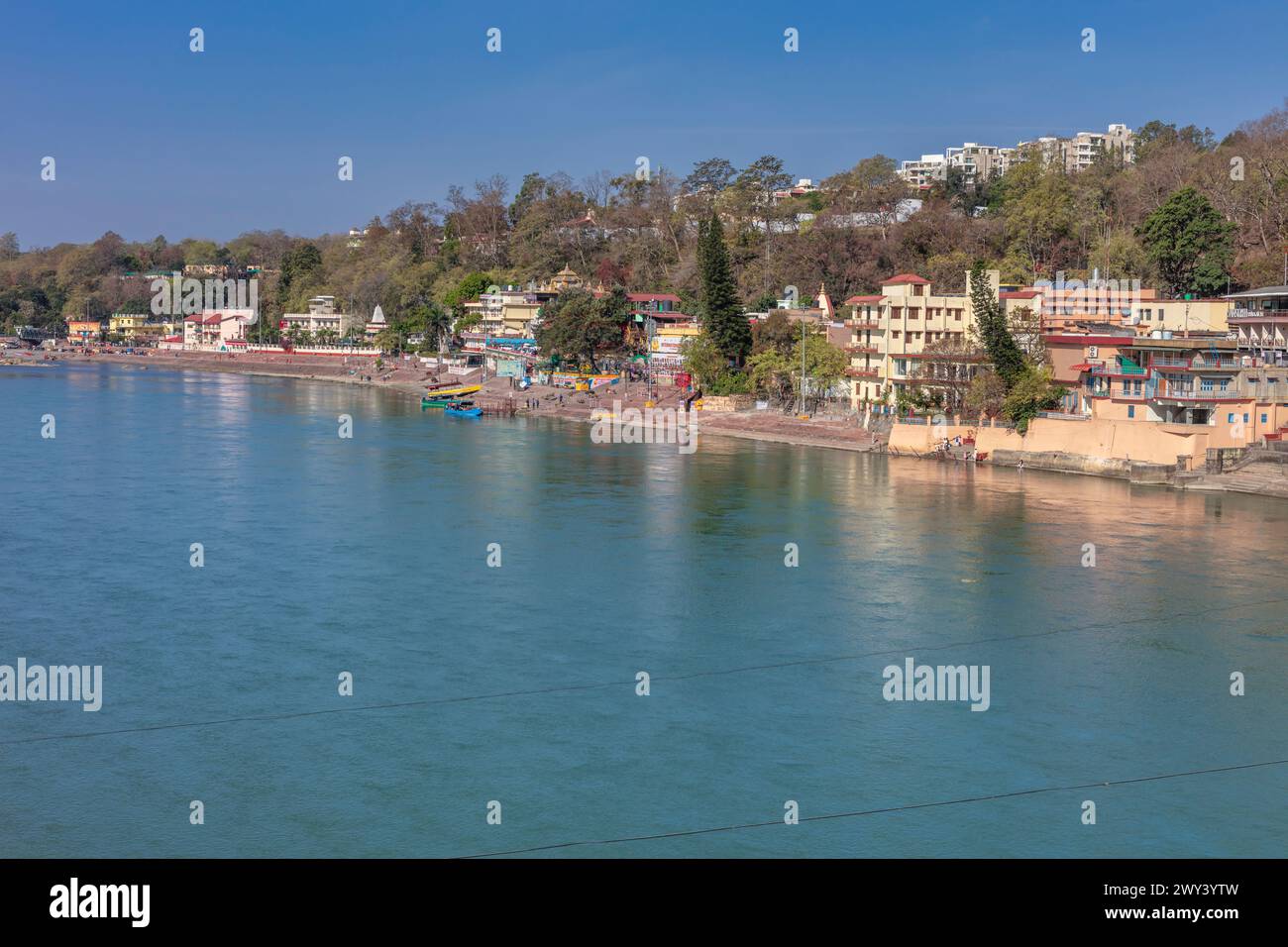 Ganges river, Rishikesh, Hrishikesh, Uttarakhand, India Stock Photo - Alamy