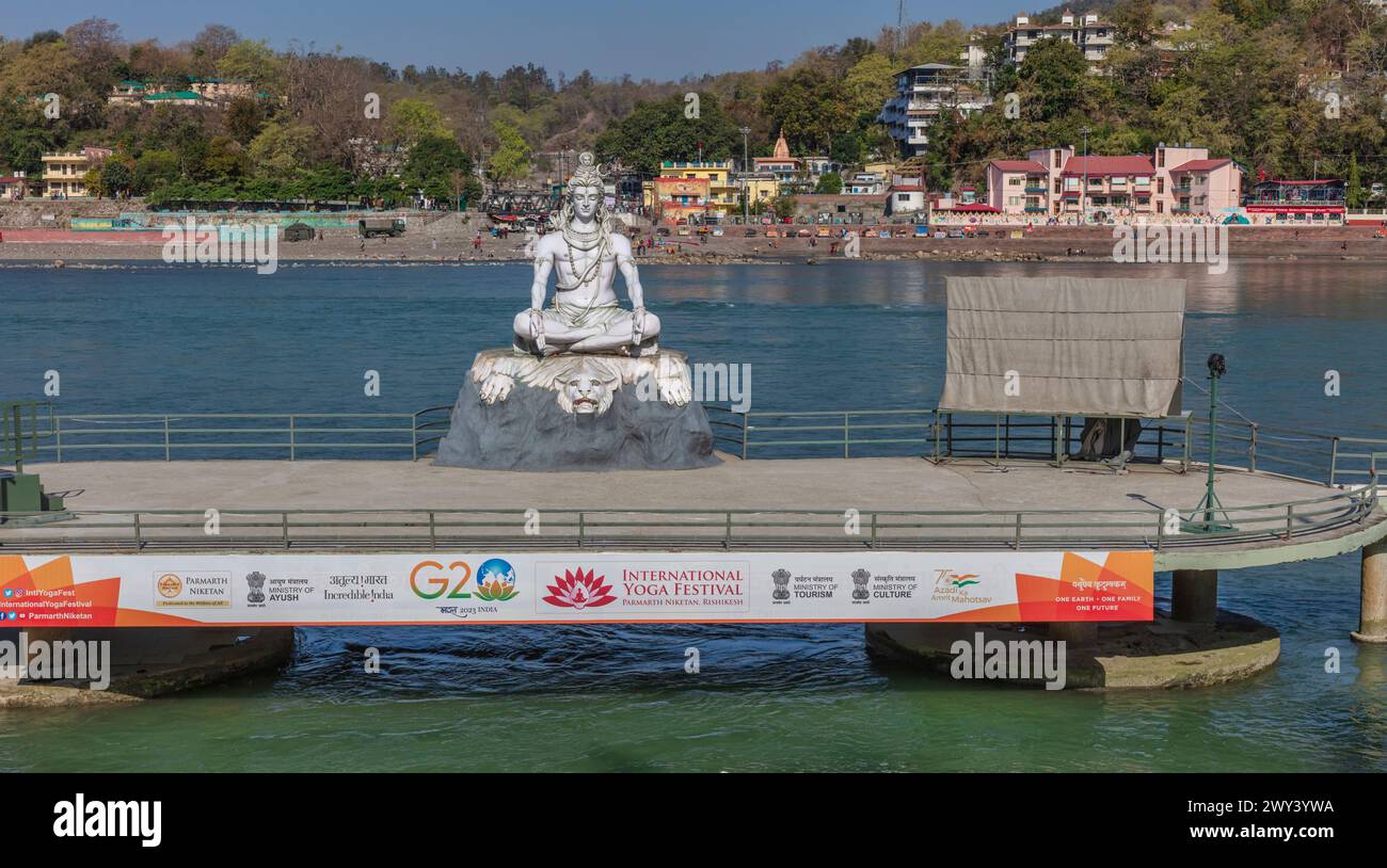 Lord shiva river ganges hi-res stock photography and images - Alamy