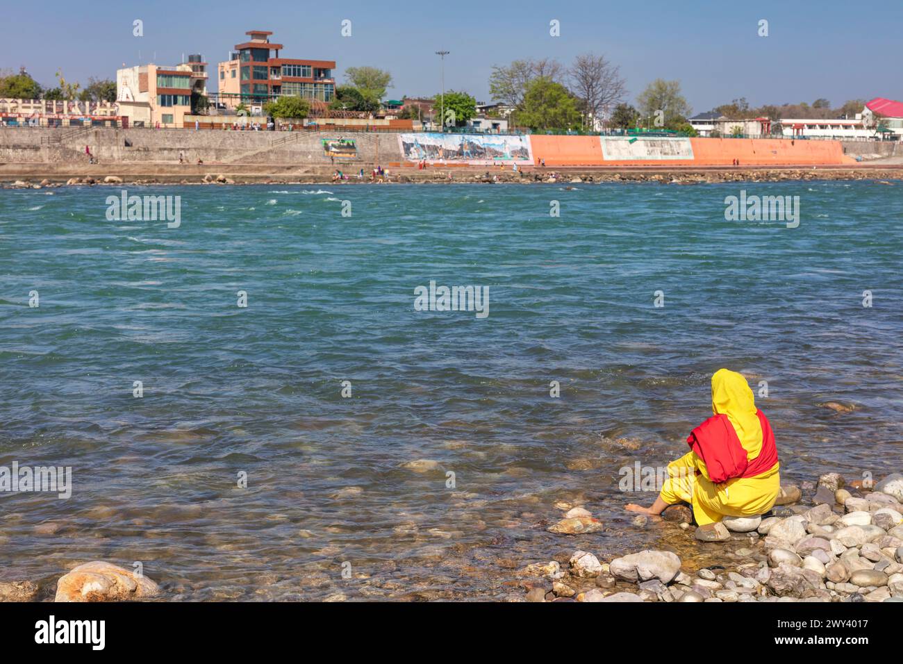 Ganges river, Rishikesh, Hrishikesh, Uttarakhand, India Stock Photo - Alamy