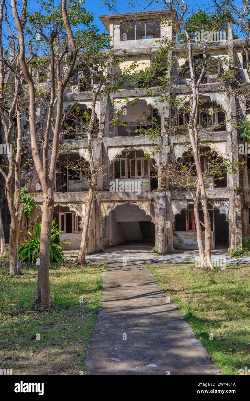 Beatles ashram, Rishikesh, Hrishikesh, Uttarakhand, India Stock Photo ...