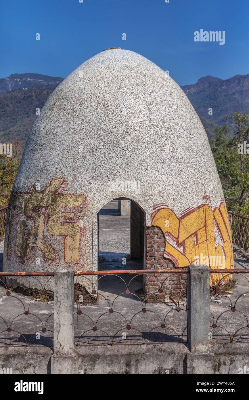 Beatles ashram, Rishikesh, Hrishikesh, Uttarakhand, India Stock Photo ...