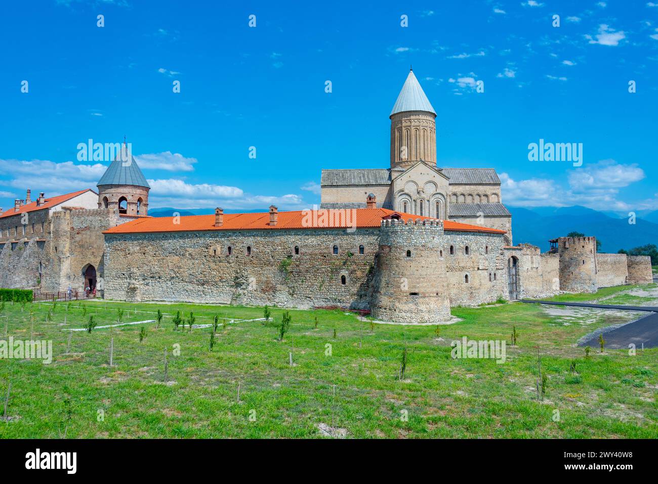 Summer day at Alaverdi Monastery in Georgia Stock Photo - Alamy
