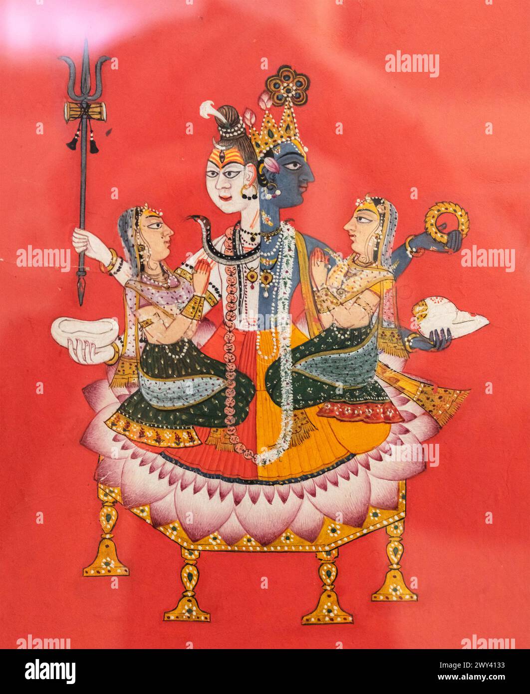 Parvati and Lakshmi, 18th century, Pahari, Museum and Art Gallery ...
