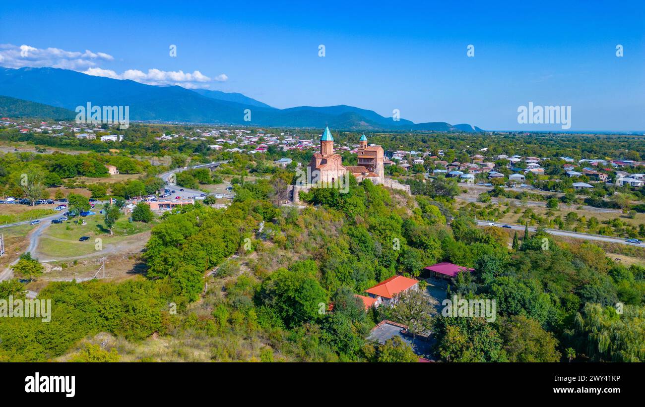 Gremi Church of Archangels and Royal Tower in Georgia Stock Photo - Alamy