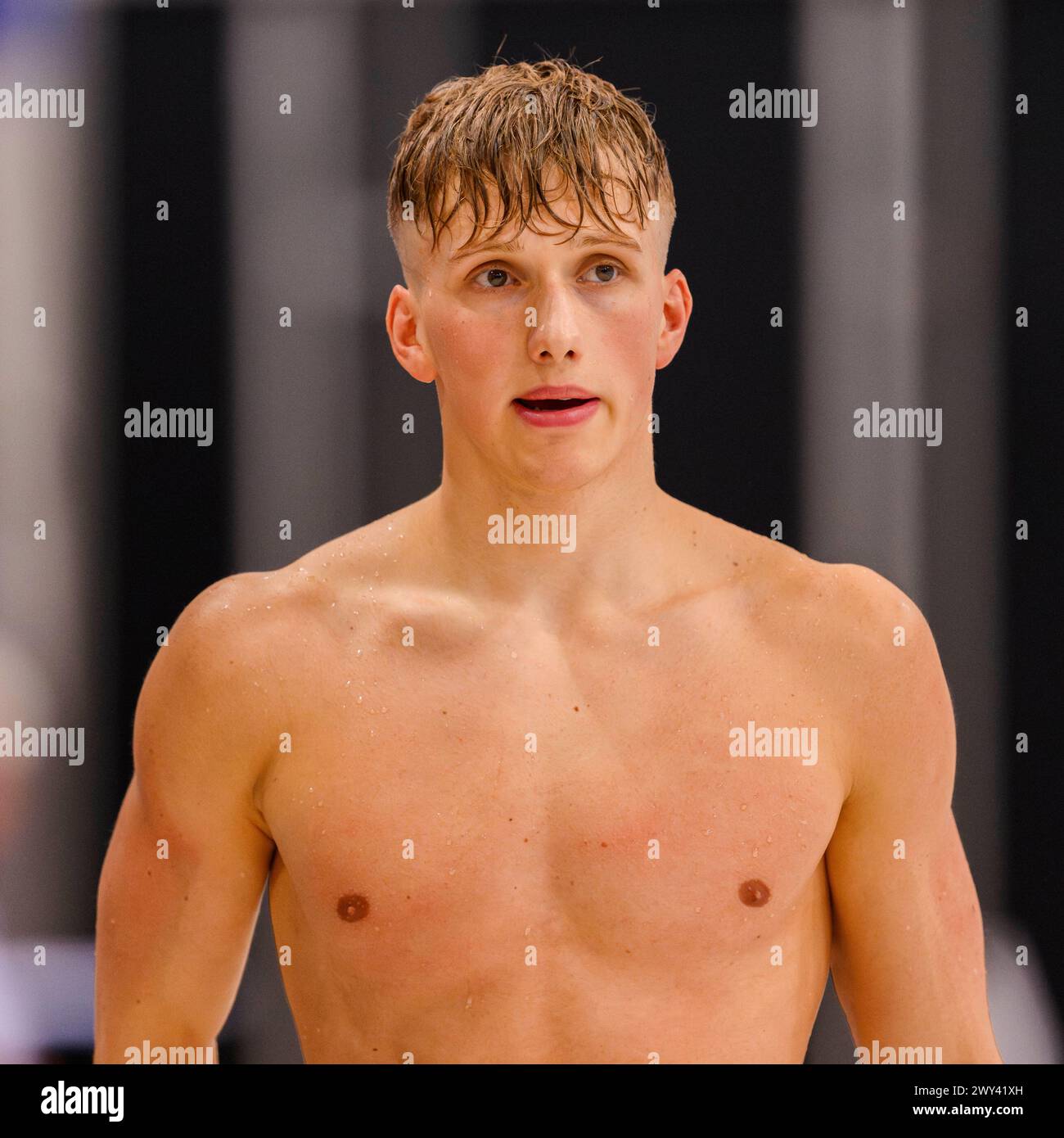 LONDON, UNITED KINGDOM. 03 April, 2024. Joshua Gammon Men’s Paris 200m ...