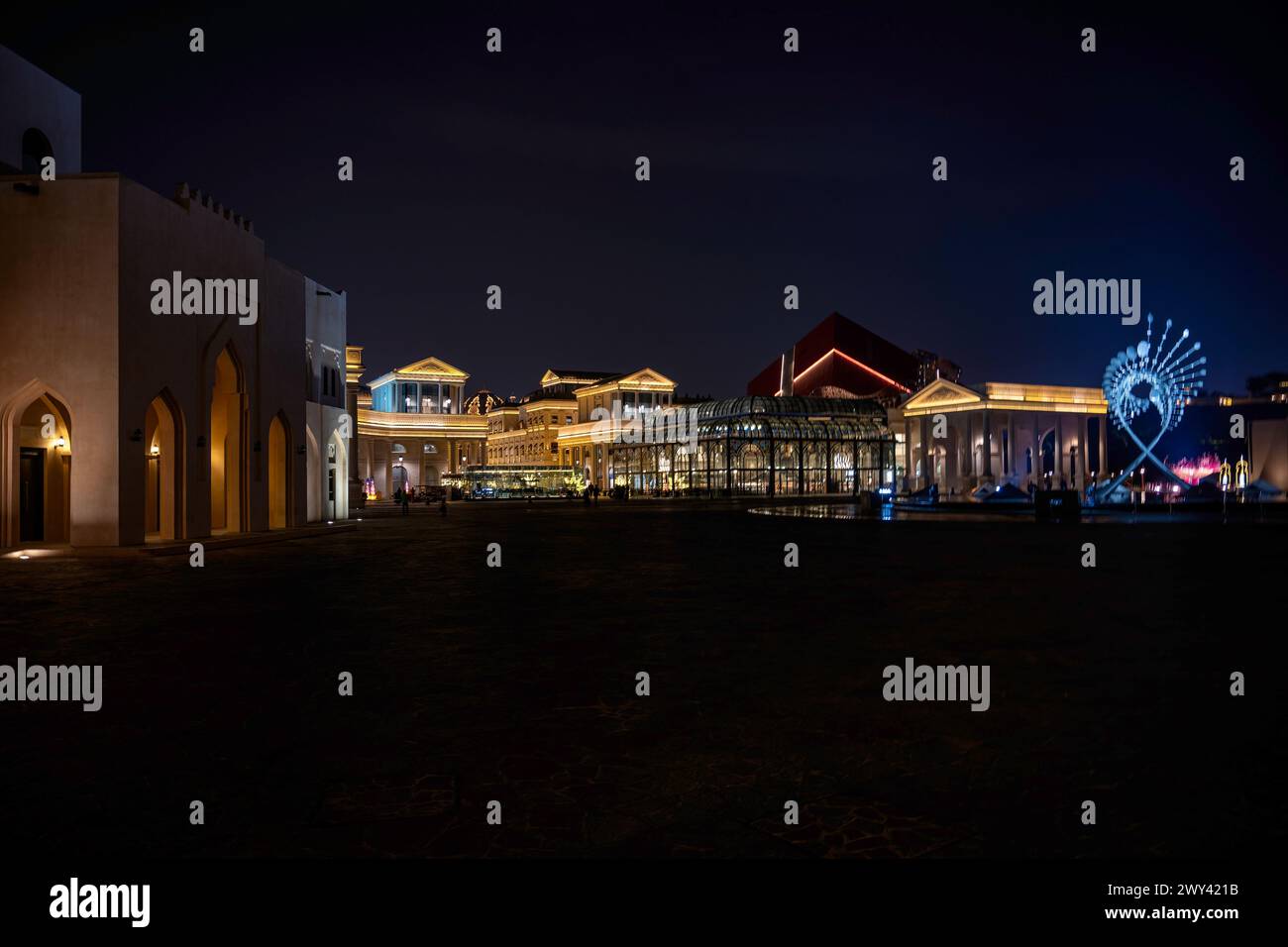 Architecture of Katara Cultural Village Galeries Lafayette Katara Mall ...