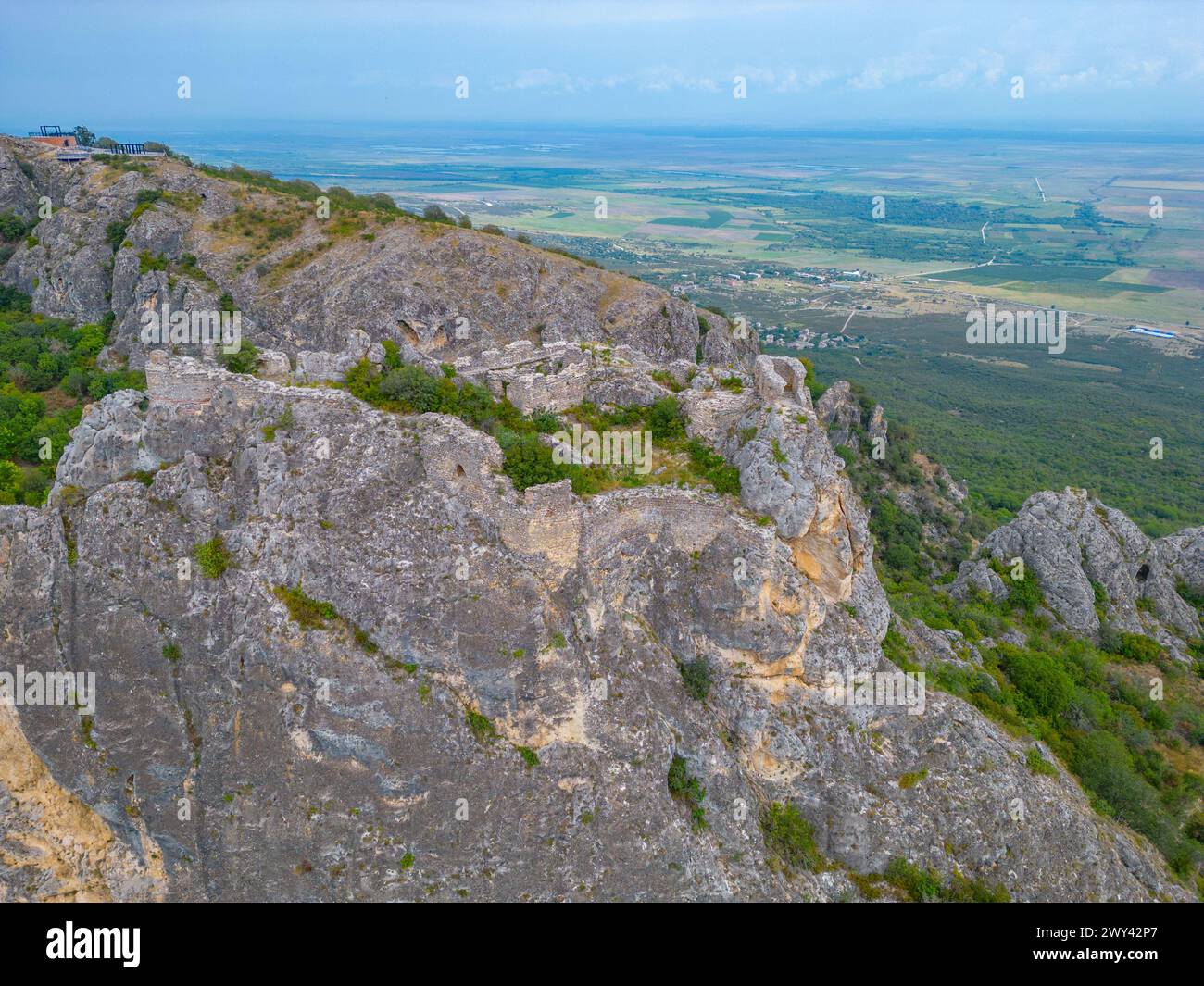 Panorama view of Khornabuji Castle in Georgia Stock Photo - Alamy