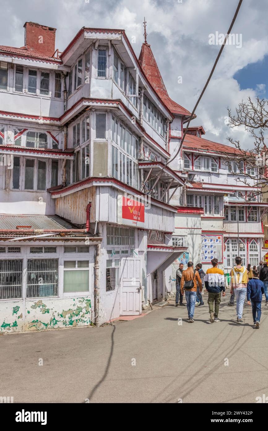 General post office, 1882, Shimla, Himachal Pradesh, India Stock Photo ...