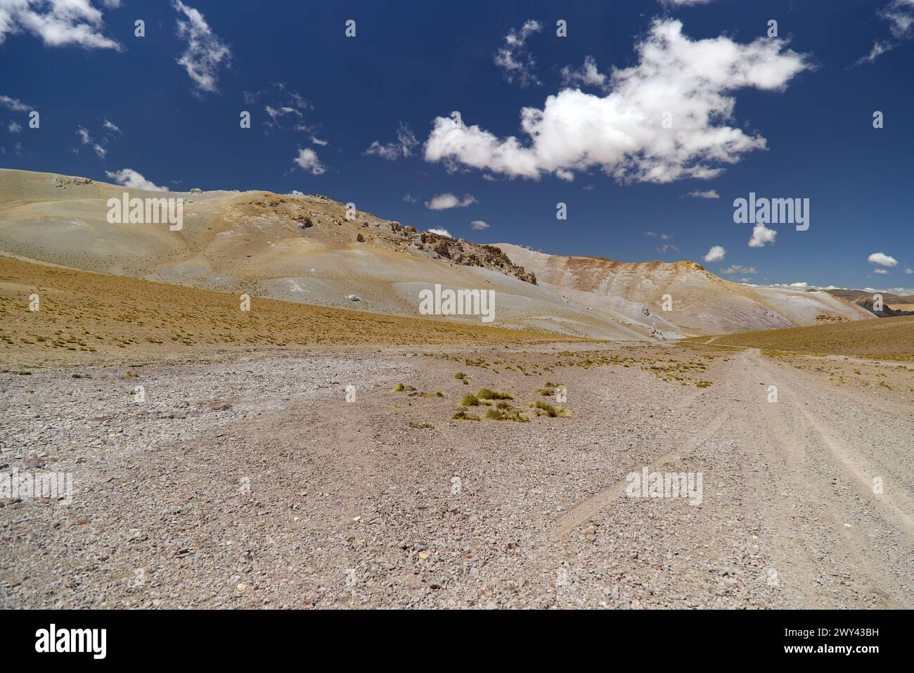 The splendid colors of the Puna Argentina landscape Stock Photo - Alamy