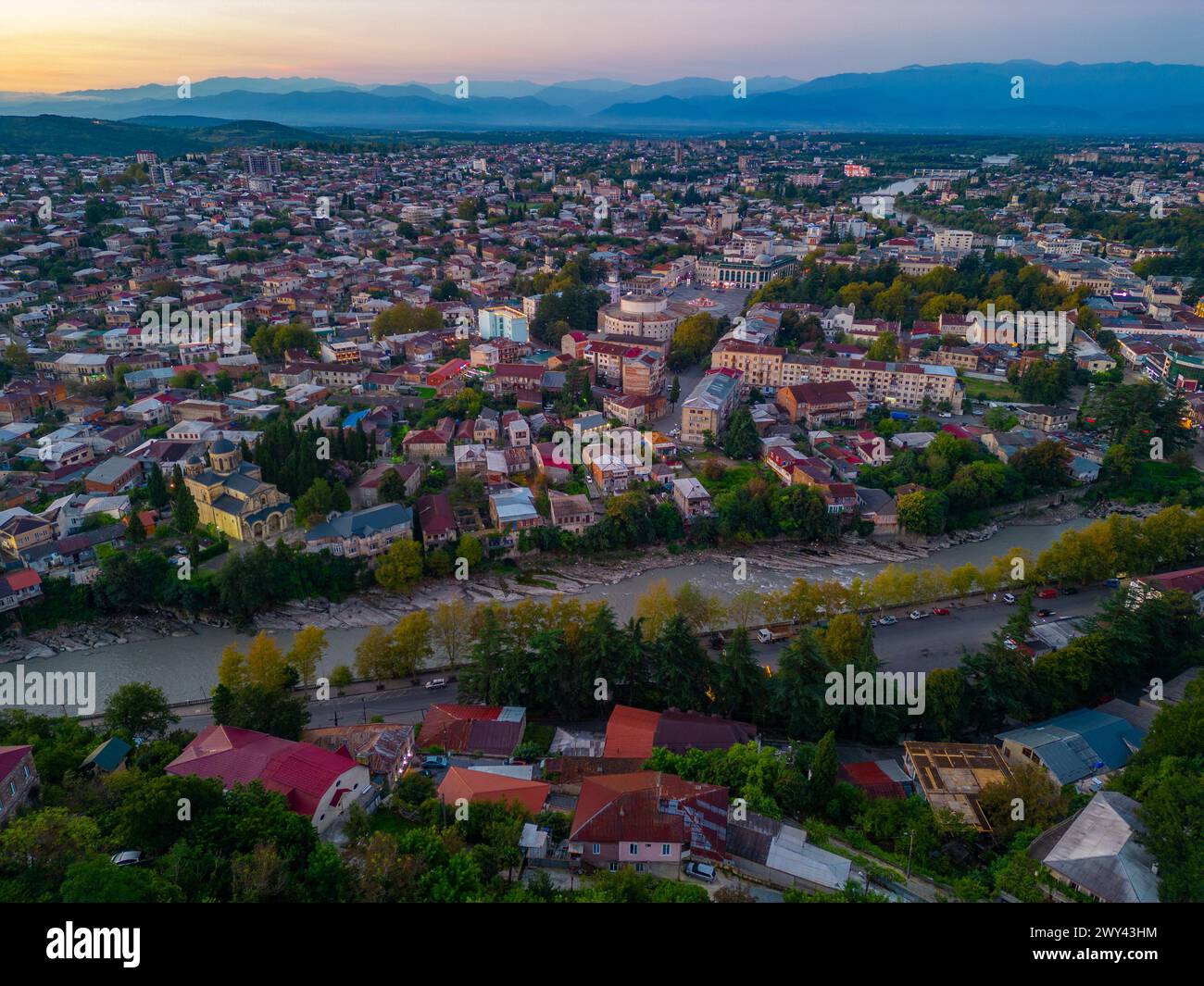 Kutaisi georgia panorama hi-res stock photography and images - Alamy