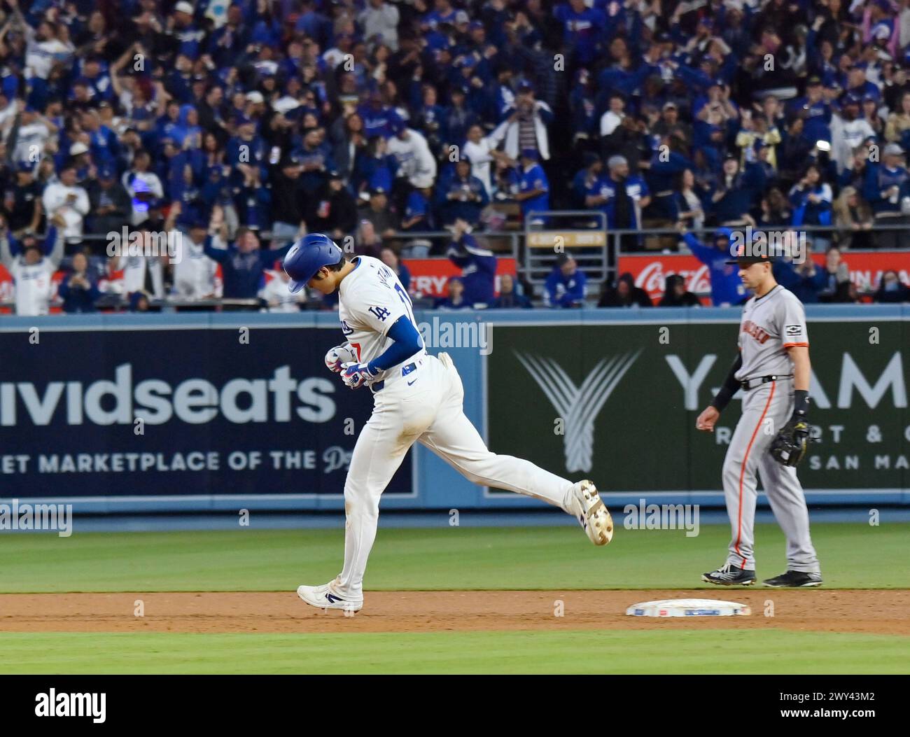 Los Angeles, United States. 03rd Apr, 2024. Los Angeles Dodgers DH ...