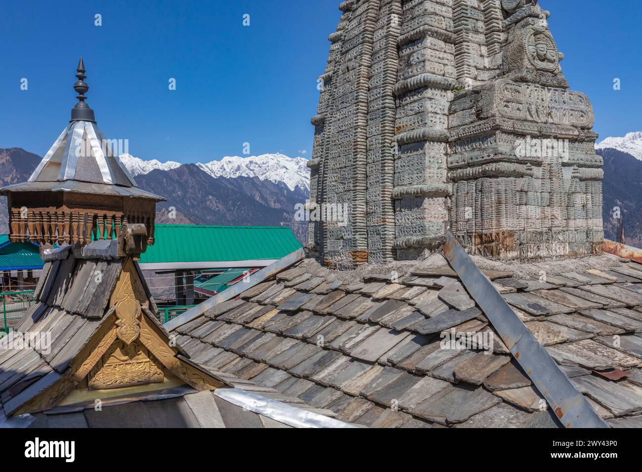 Bhimakali temple, Sarahan, Himachal Pradesh, India Stock Photo - Alamy