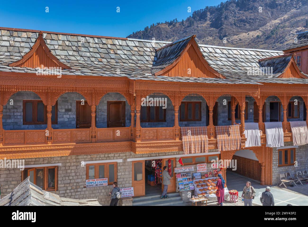 Bhimakali temple, Sarahan, Himachal Pradesh, India Stock Photo - Alamy