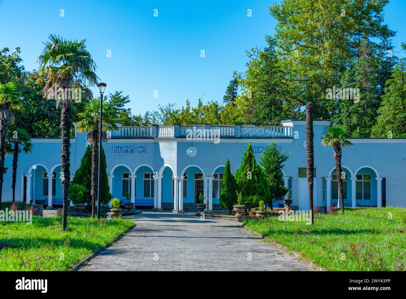 Soviet spa resort hi-res stock photography and images - Alamy