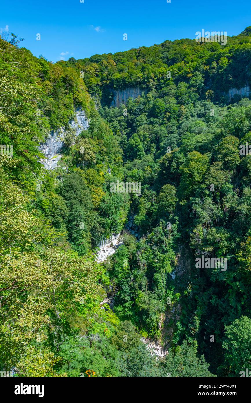 Summer day at Okatse canyon in Georgia Stock Photo - Alamy