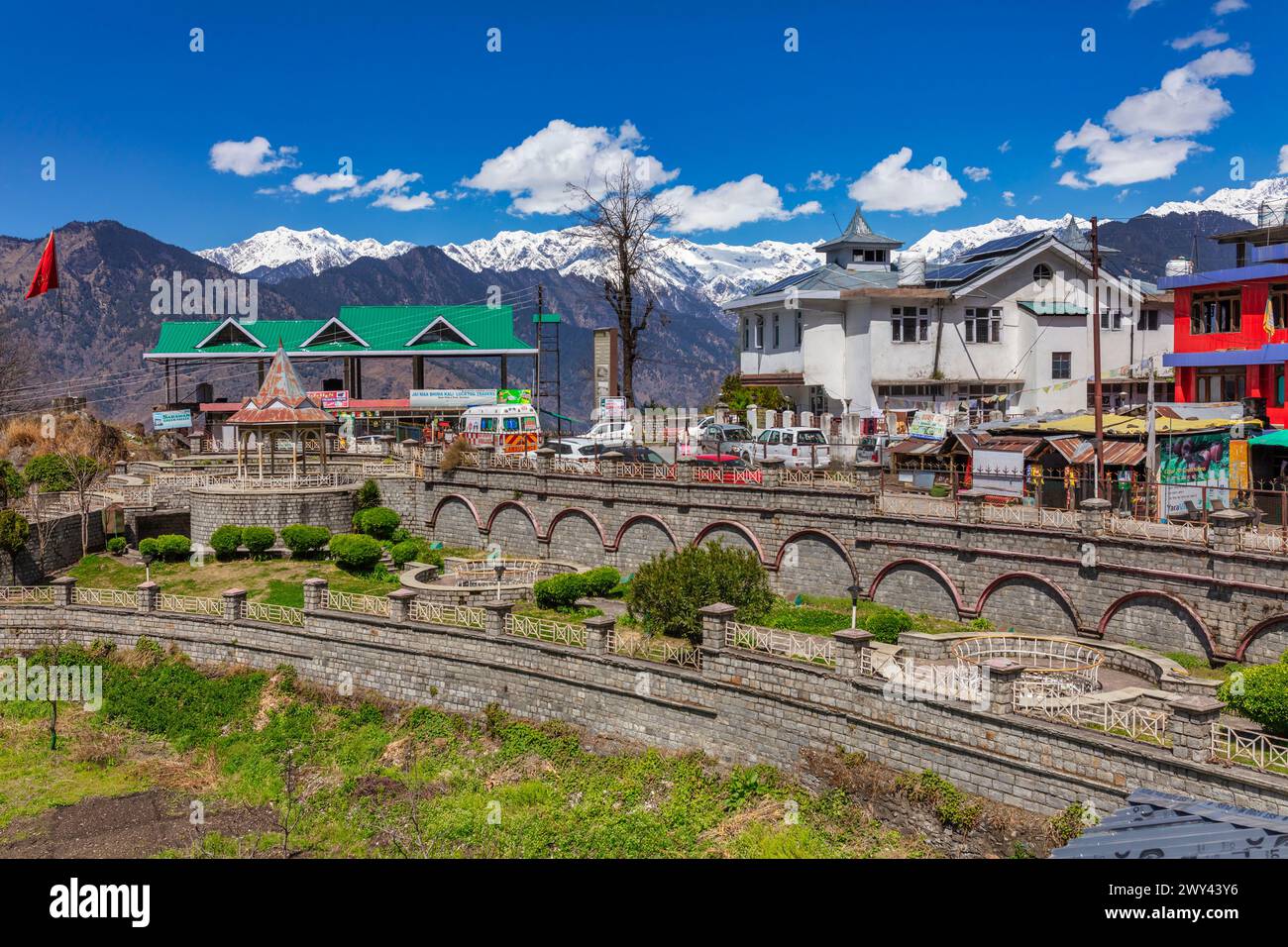 Cityscape, Sarahan, Himachal Pradesh, India Stock Photo - Alamy