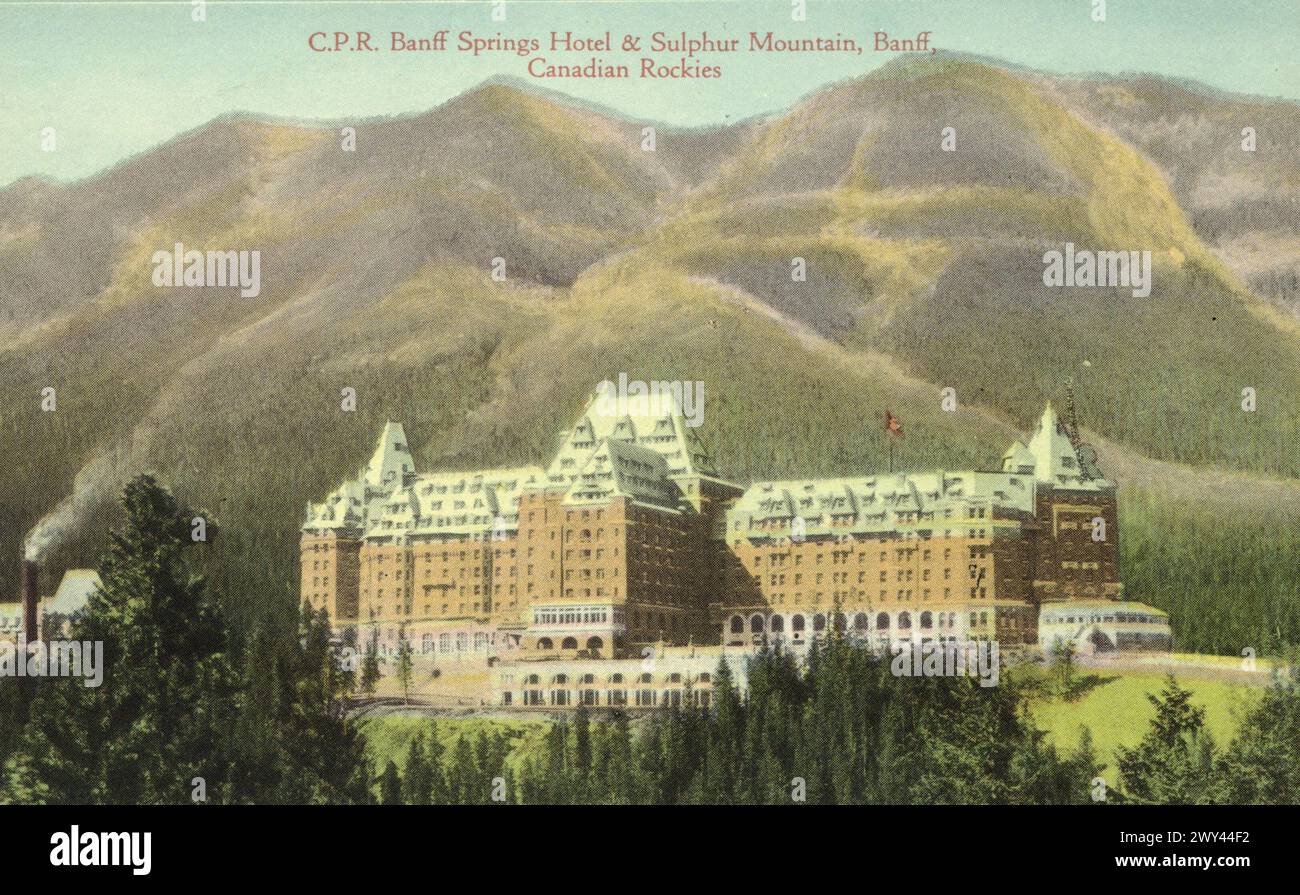 Canadian pacific railway hotel hi-res stock photography and images - Alamy