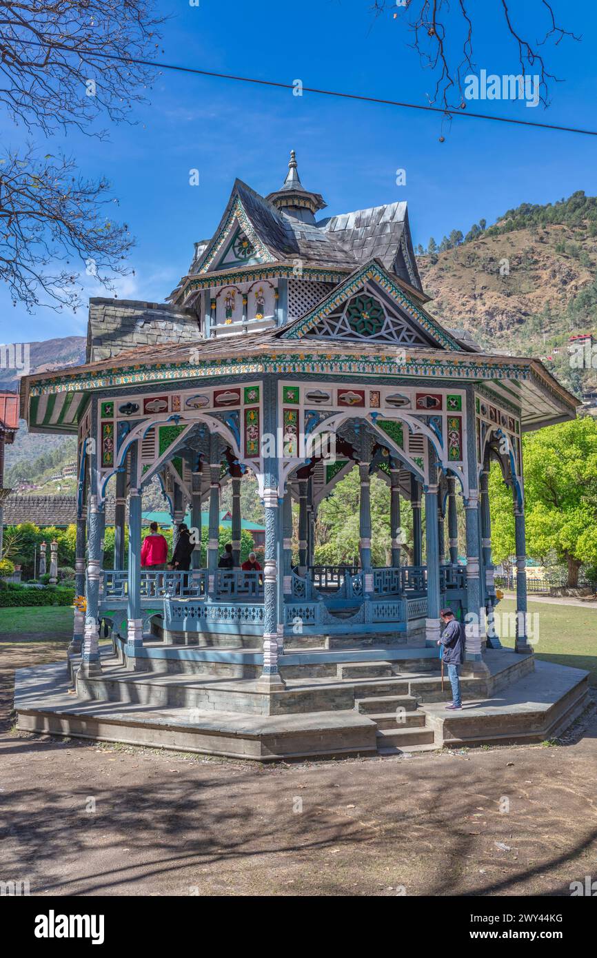 Pavilion, Padam Palace, Rajmahal, Rampur Bushahr, Himachal Pradesh ...