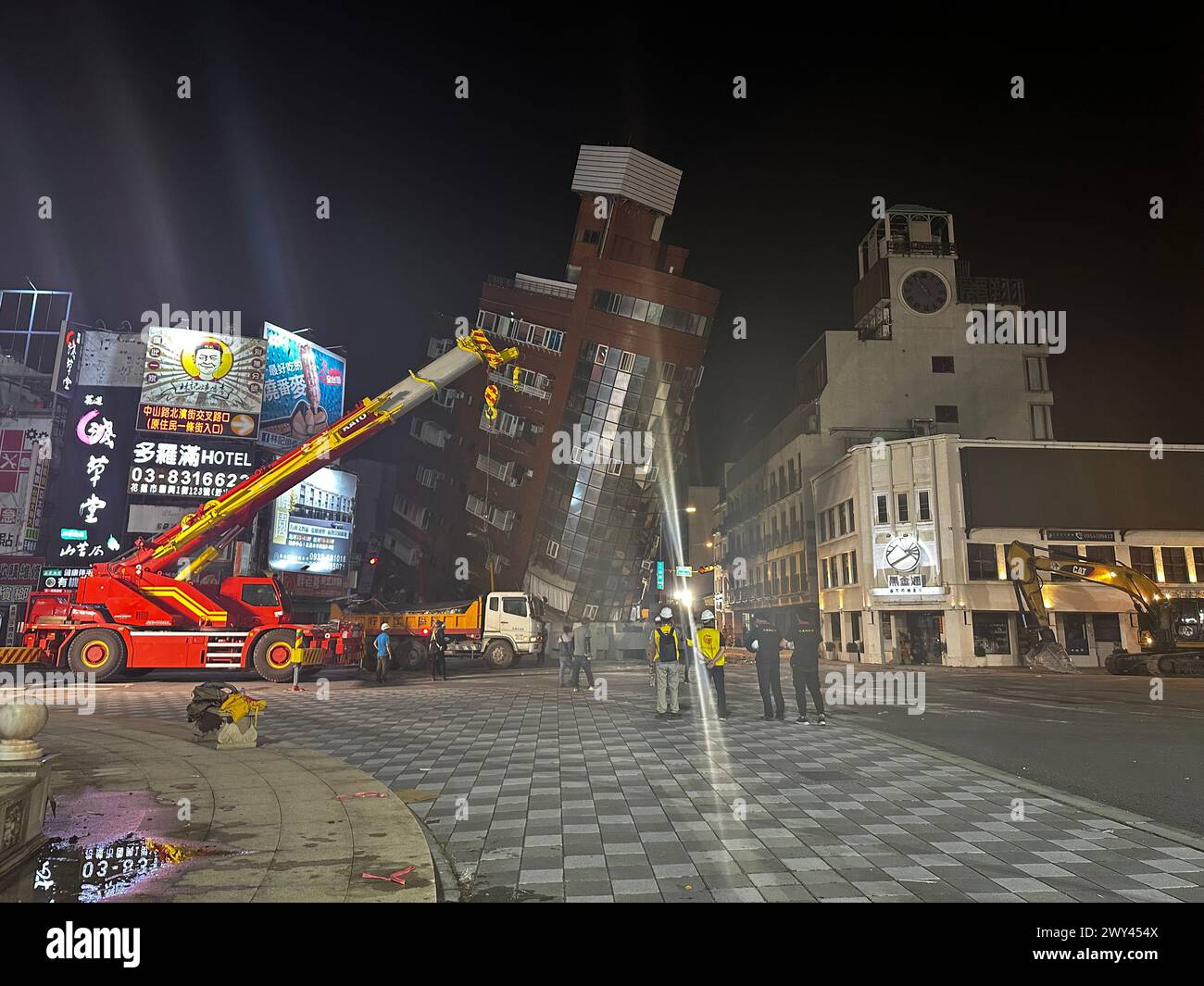 Taiwan earthquake 2024 hi-res stock photography and images - Alamy