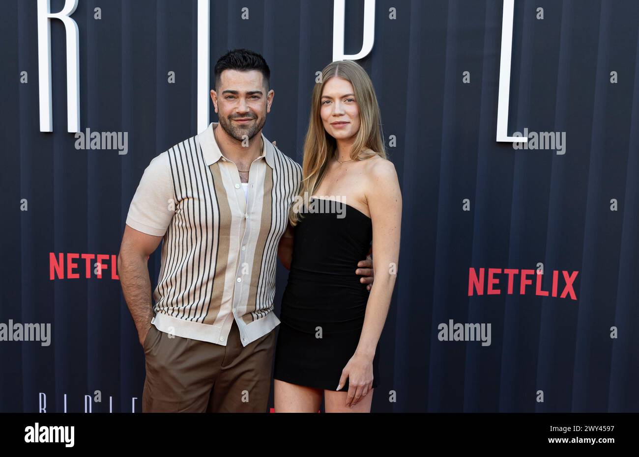 Los Angeles, USA. 03rd Apr, 2024. Jesse Metcalfe and Helen Immel attend ...