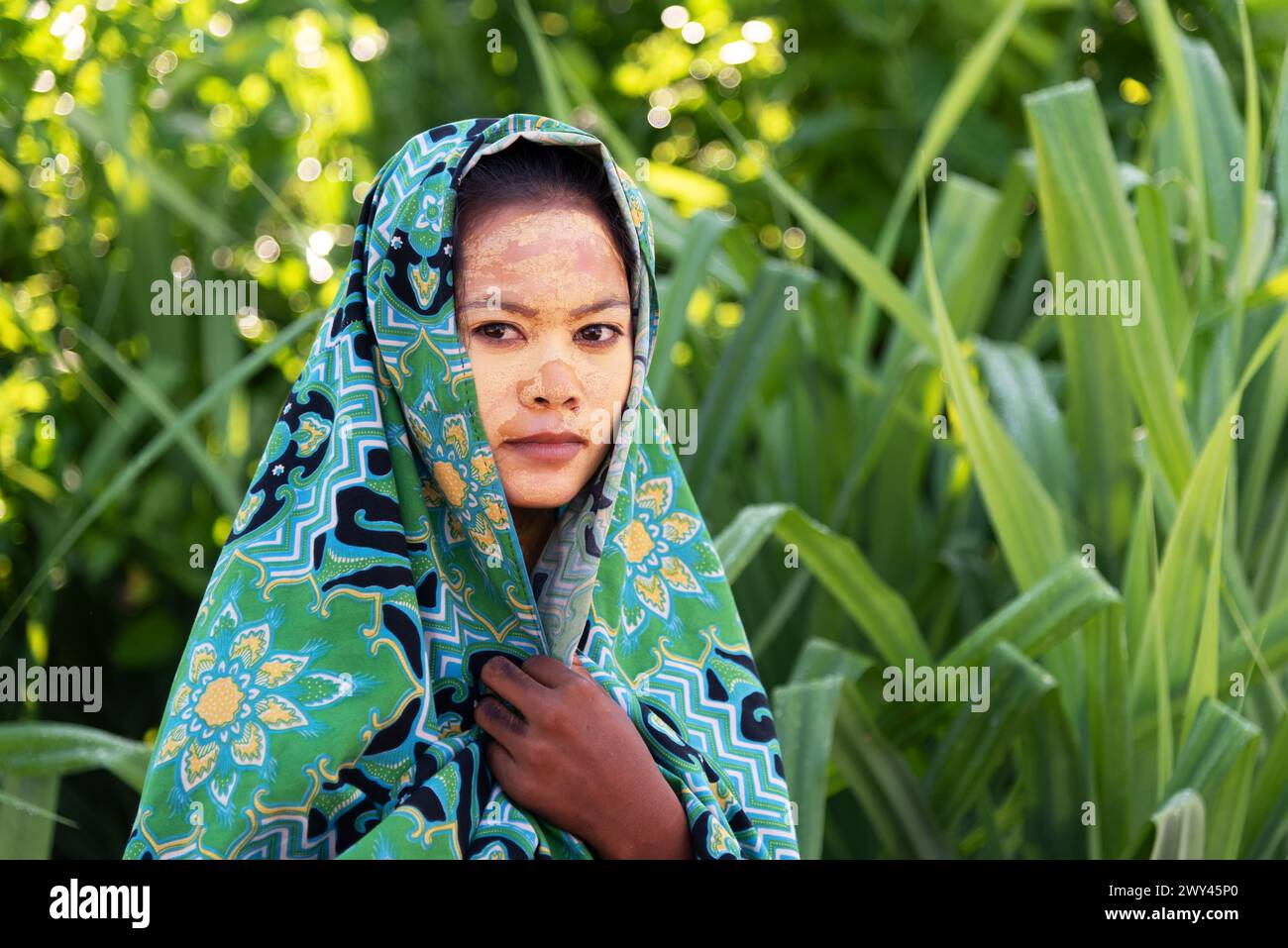 Semporna, Malaysia - November 19, 2021: Portrait of Bajau Laut women in ...
